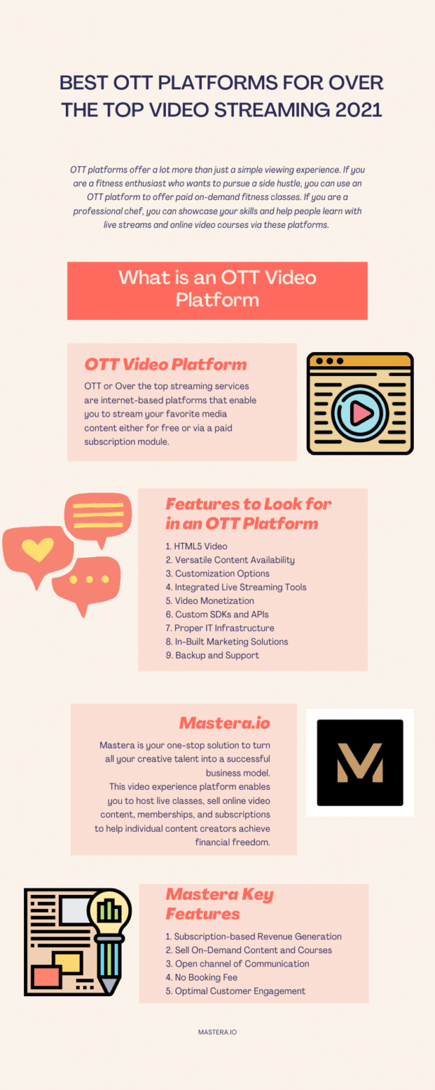 8 Best OTT Platforms for Over-the-Top Video Streaming in 2021