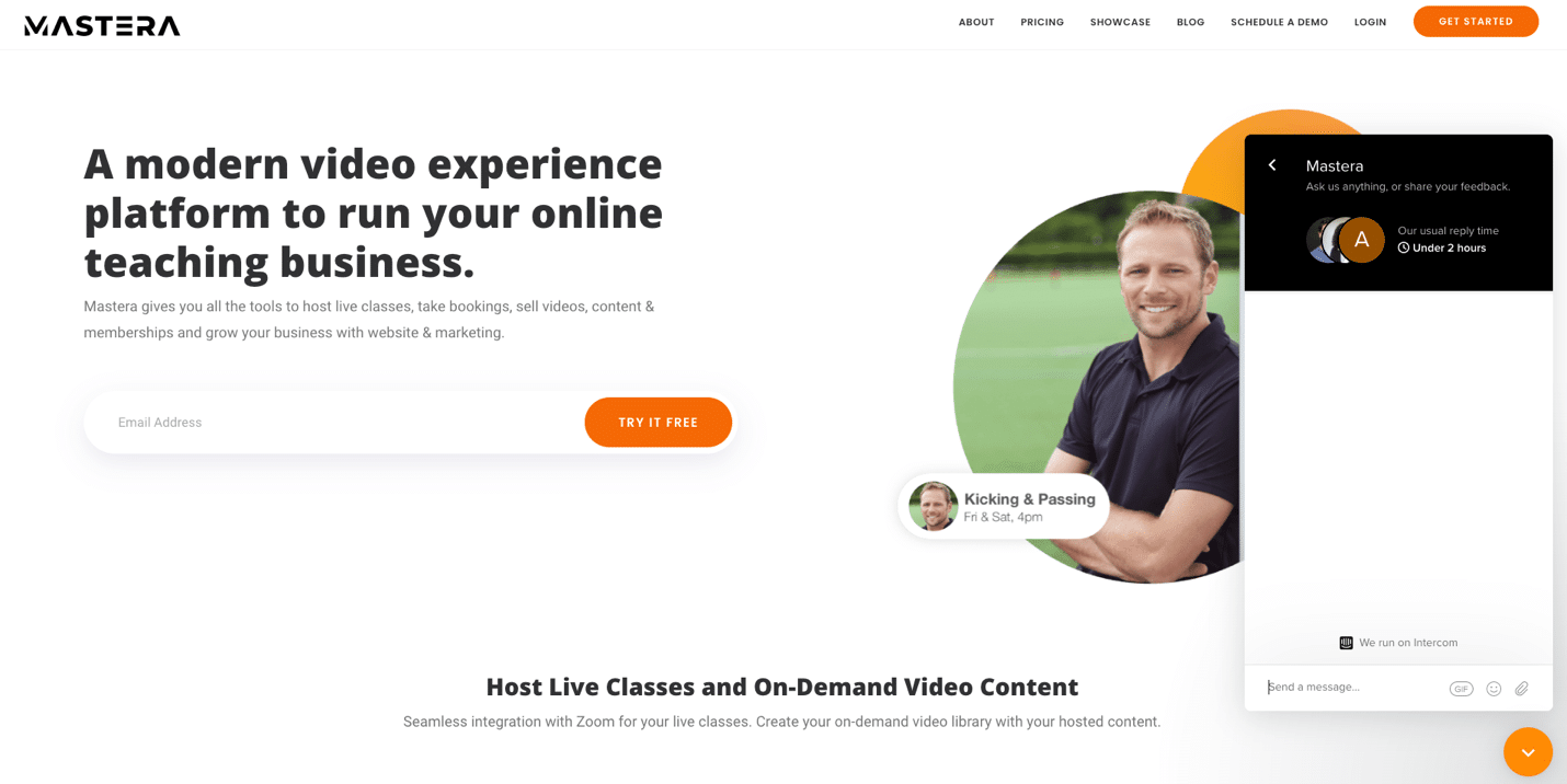 A Top Podia Alternative Platform - Mastera