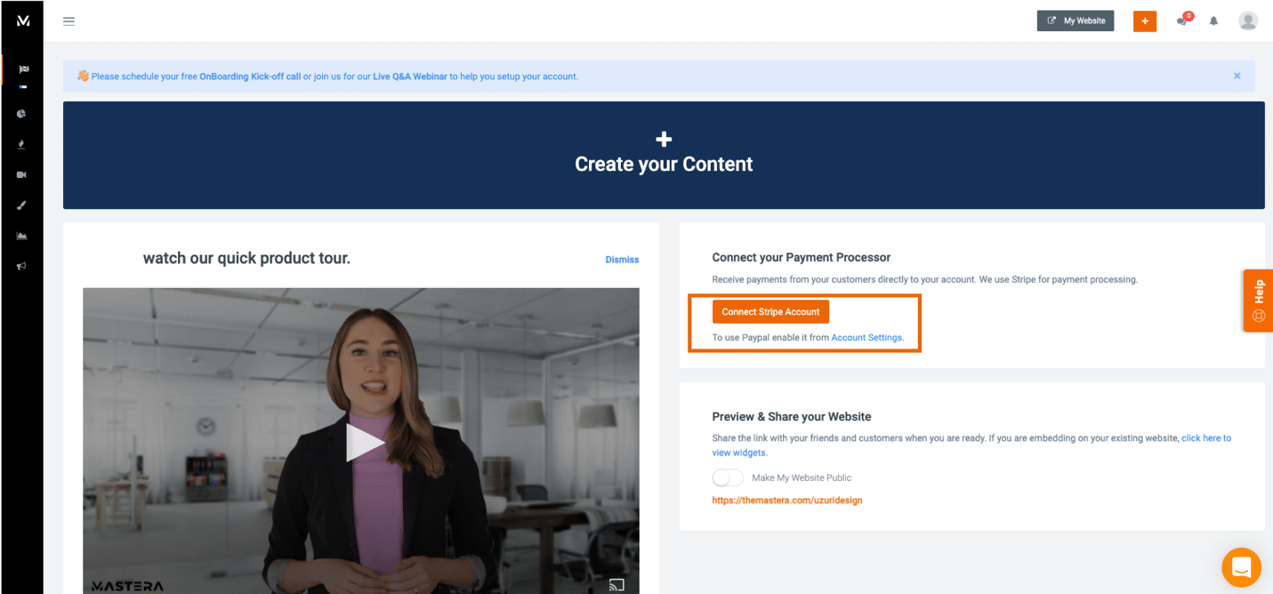 Tutorial | Running a Business on Mastera